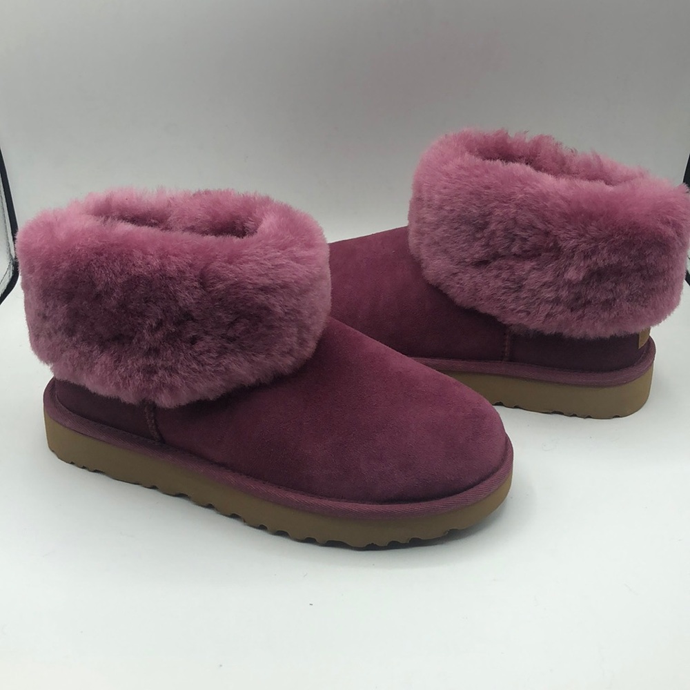 Ugg Women’s Mini Fluff Sheepskin Boot - Gem